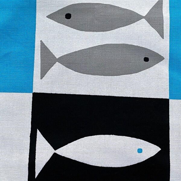 Mid Century Fish - Etsy