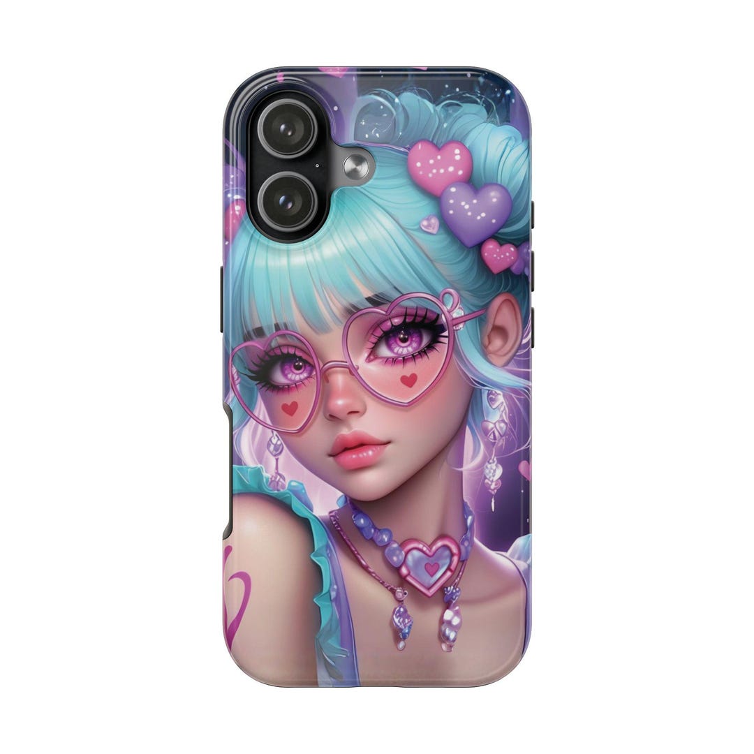 Cosmic Kawaii Nerdy Girl | Tough Phone Case (32 Phone Models) - Etsy