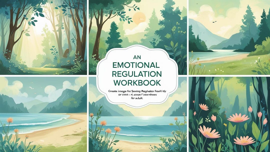 ADHD Friendly Emotional Regulation, Rejection Sensitivity, RSD Workbook ...