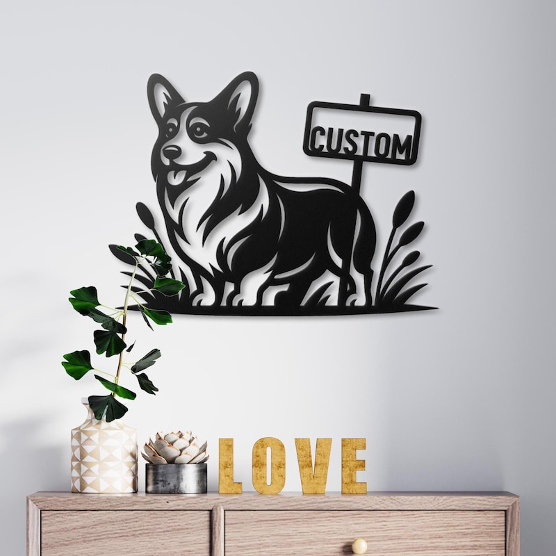 Corgi Wall Art - Etsy