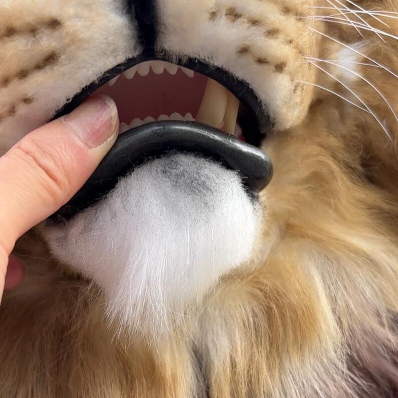 Realistic Movable Jaw Lion Fursuit Headpiece Cosplay Costume Mask - Etsy