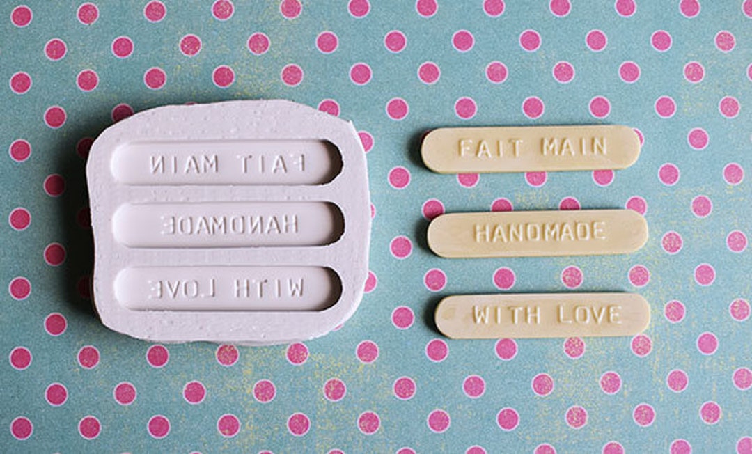 Silicone Mold With 3 Signature Pads to Personalize Your Creations - Etsy