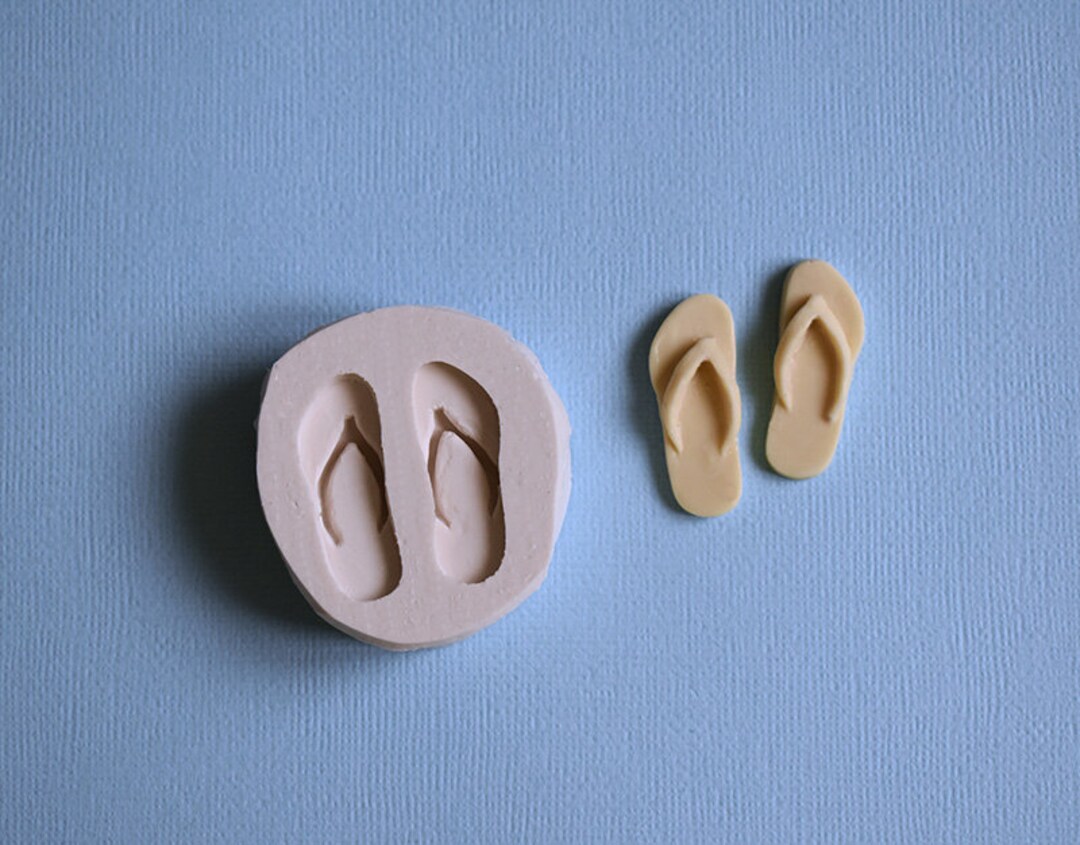 Silicone Mold Pair of Flip Flop Flip Flop Flip Flops - Etsy