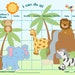 PRINTABLE Personalized Incentive Chart for Children - Jungle - Jpeg or ...