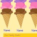 Personalized Incentive Chart for Multiple Children - Ice Cream Rainbow ...