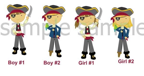 PRINTABLE - Personalized Child Behavior Reward Chart - Pirates - Choose ...