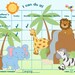 PRINTABLE Personalized Incentive Chart for Children - Jungle - Jpeg or ...