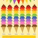 Personalized Incentive Chart for Multiple Children - Ice Cream Rainbow ...