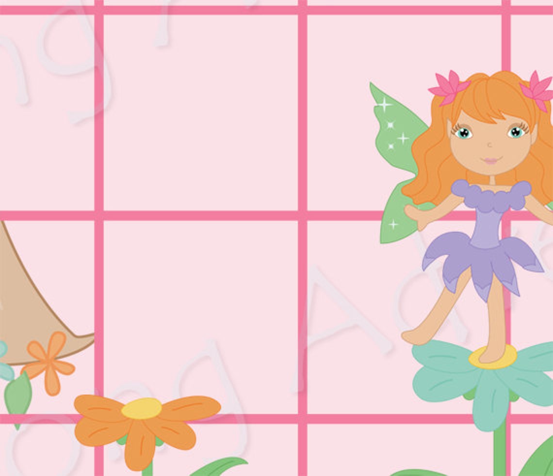 PRINTABLE Customizable Child Reward Chart / Chore Chart - Fairy Garden ...