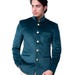 Jeeva Fashions New Stylish Partywear Formal Blue Bandhgala Jodhpuri ...