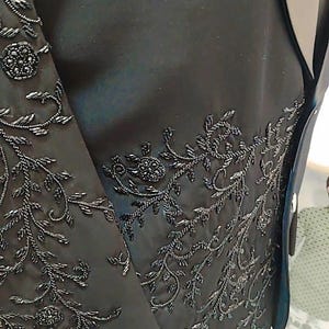 Jeeva Fashions New Stylish Partywear Formal Black Color Embroidered ...