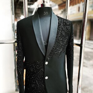Jeeva Fashions New Stylish Partywear Formal Black Color Embroidered ...