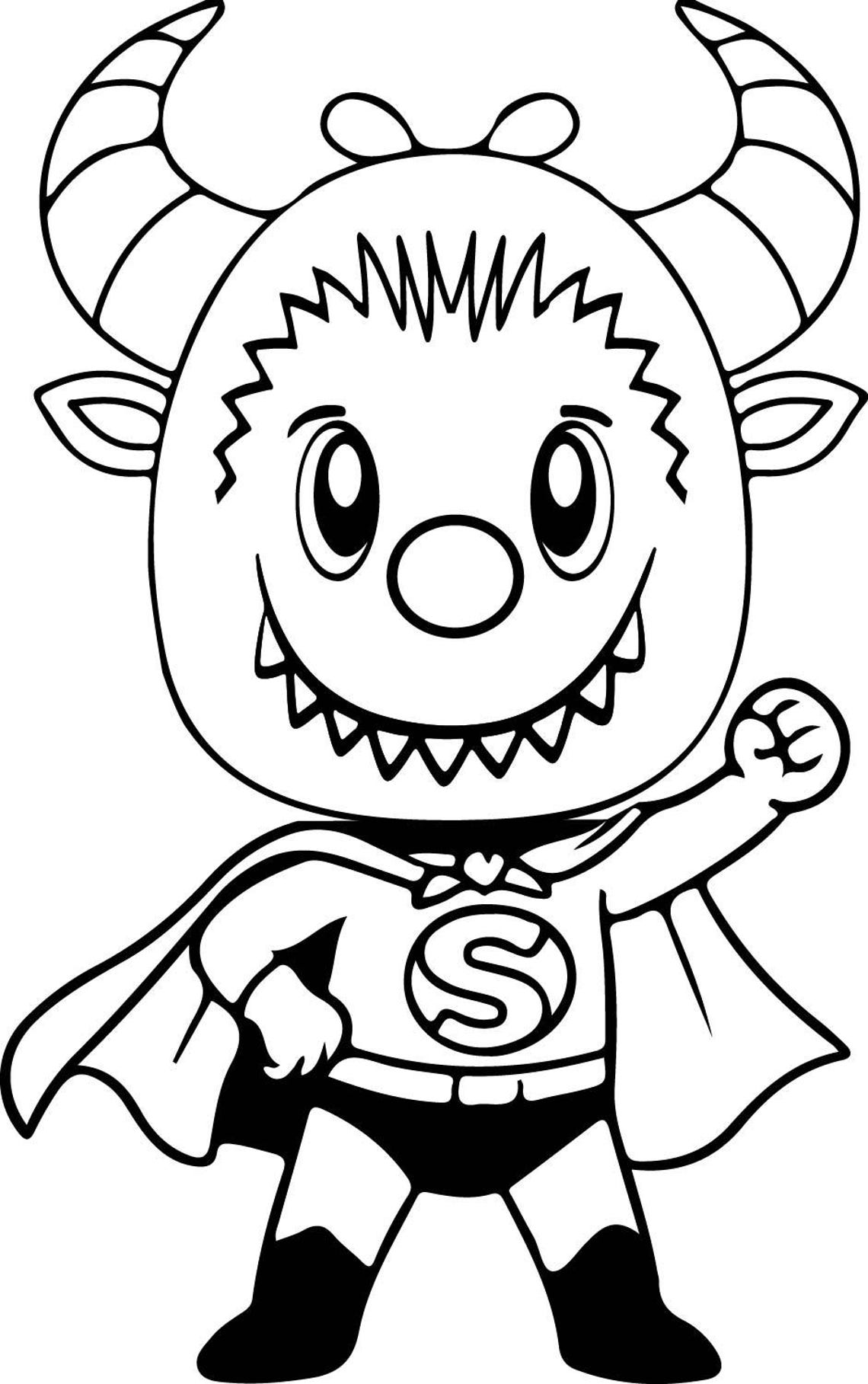 50+ Labubu Coloring Pages for Kids | Cute Cartoon Character Printable ...