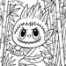 50+ Labubu Coloring Pages for Kids | Cute Cartoon Character Printable ...