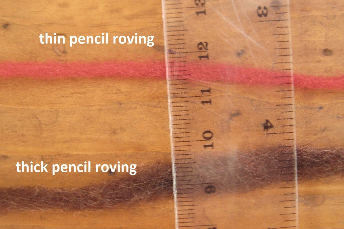 Thin Wool Pencil Roving/pre-yarn Spinning Felting or - Etsy