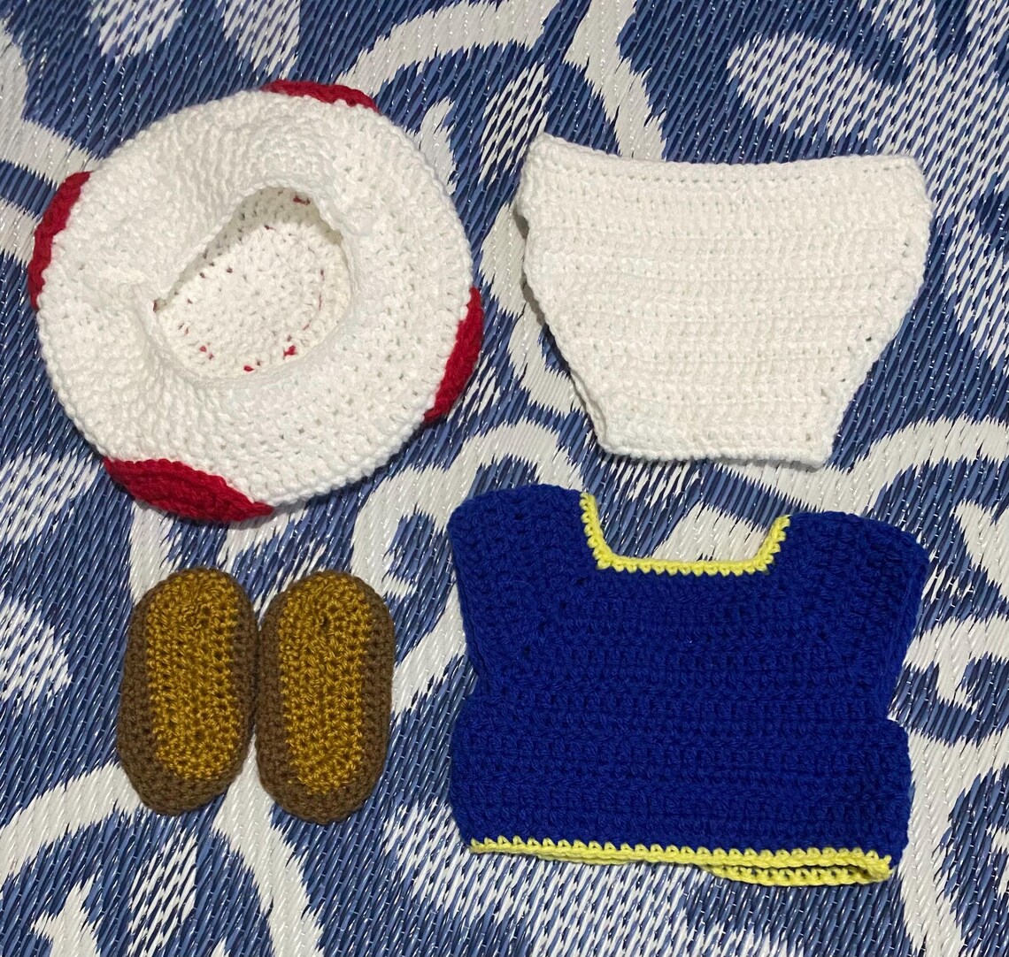 Baby Toad Outfit Costume Mario - Etsy