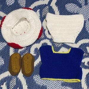 Baby Toad Outfit Costume Mario - Etsy