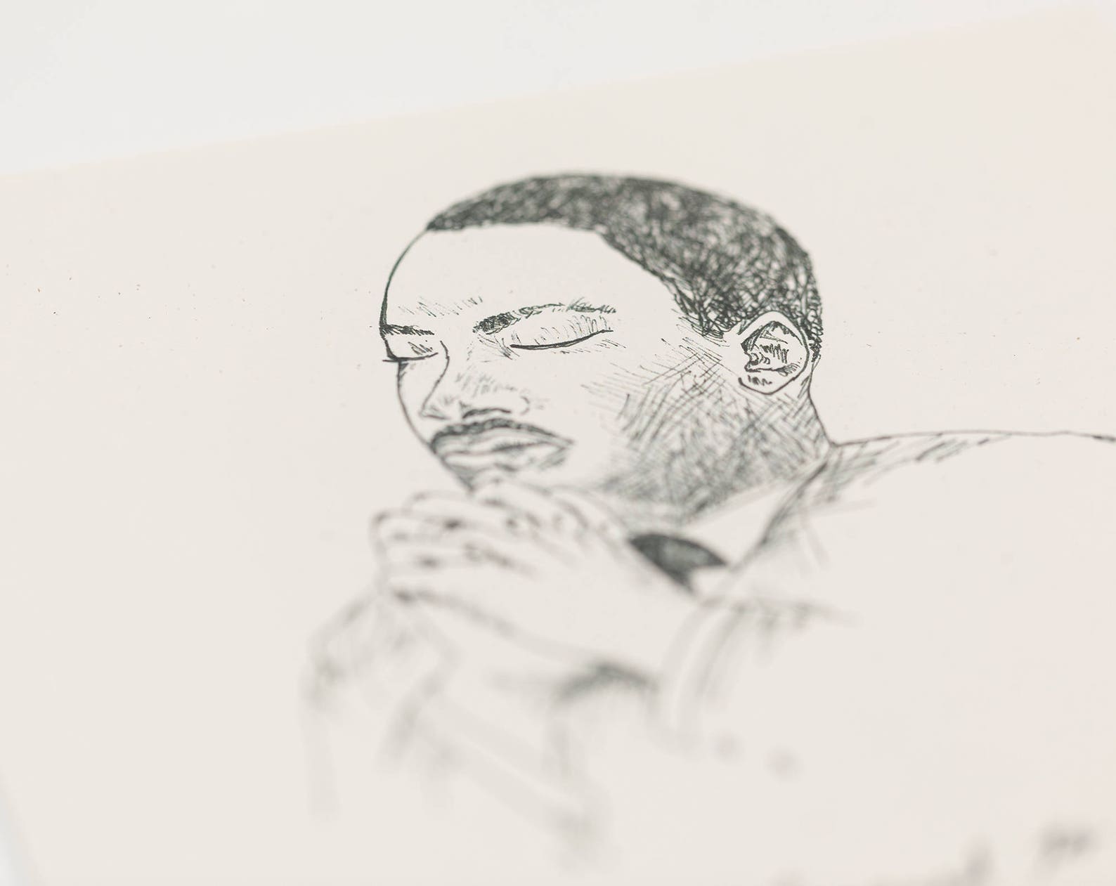 MLK Jr. Art Print 8x10 - Etsy