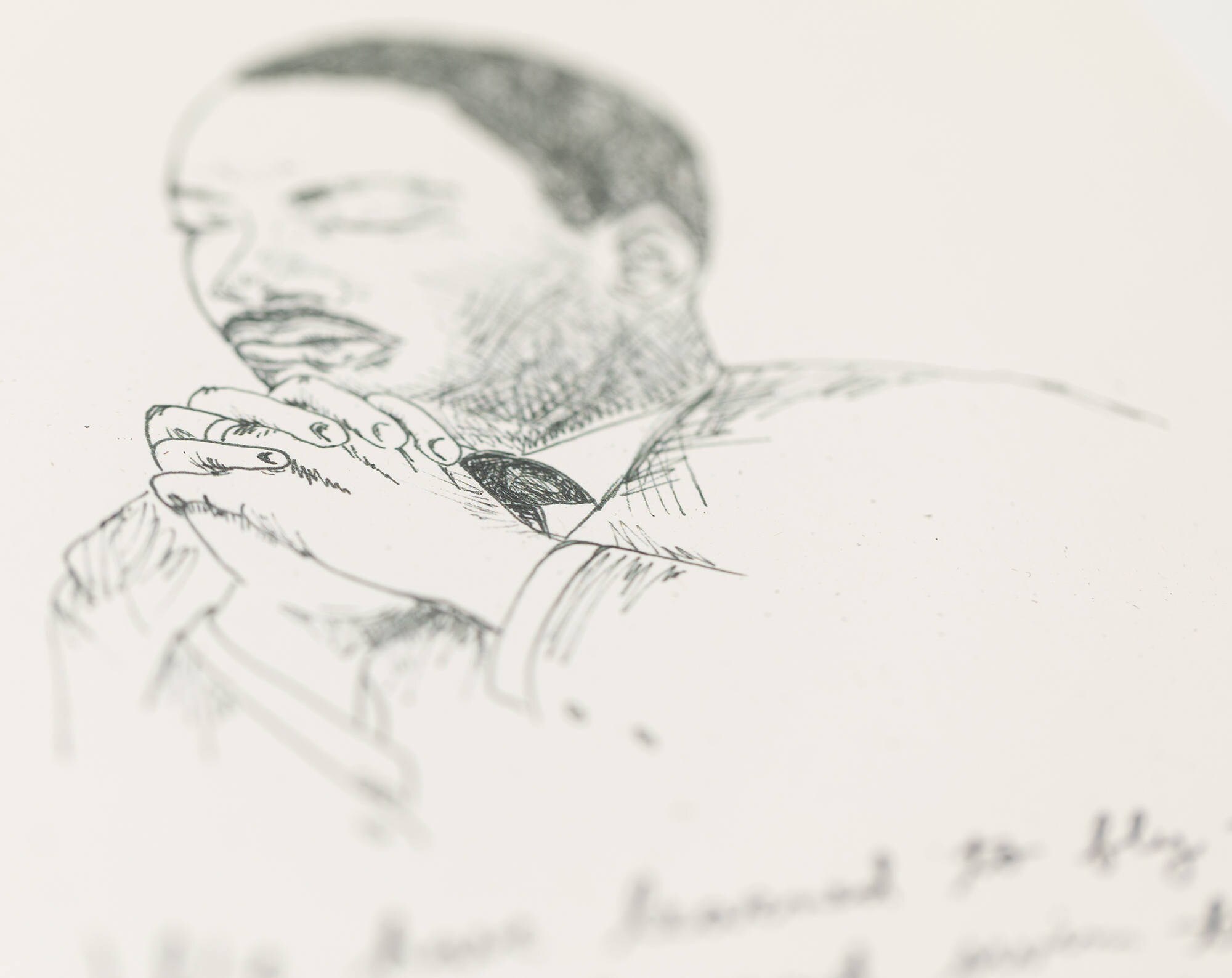 MLK Jr. Art Print 8x10 - Etsy