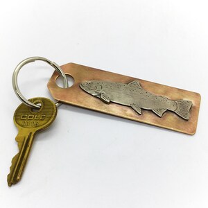 Steelhead Trout Key Chain - Etsy