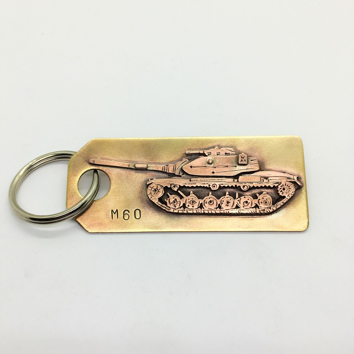 US Army M60 Patton Tank Key Chain - Etsy
