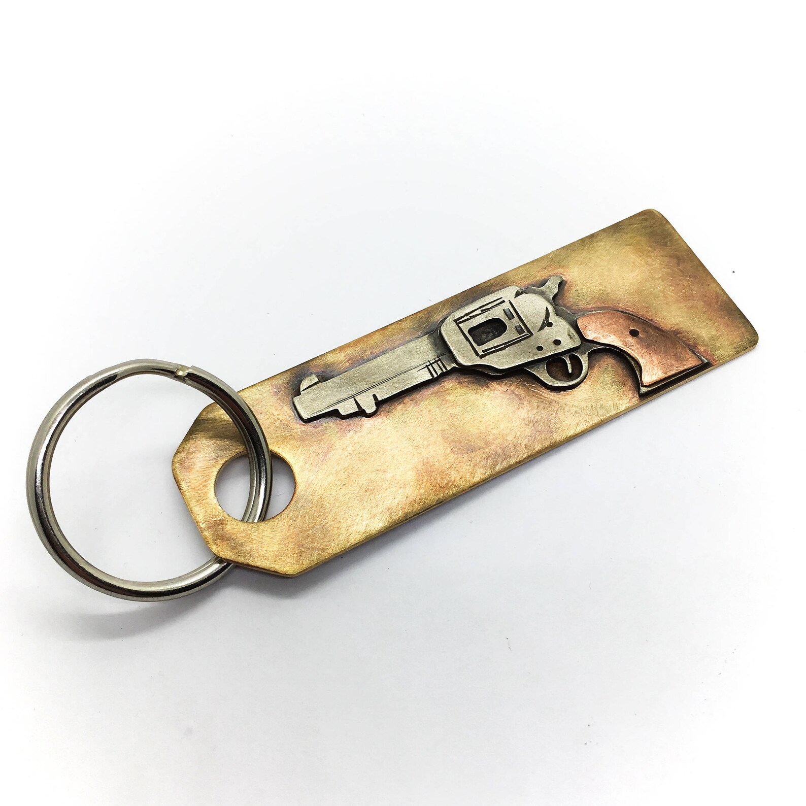 Single Action Army Revolver Keychain Old West Gun Keychain - Etsy