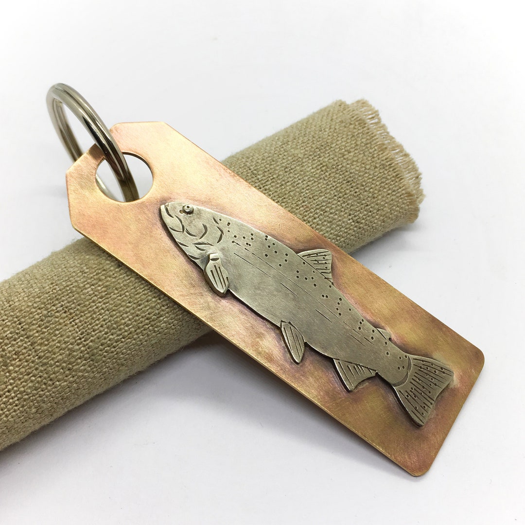 Steelhead Trout Key Chain - Etsy
