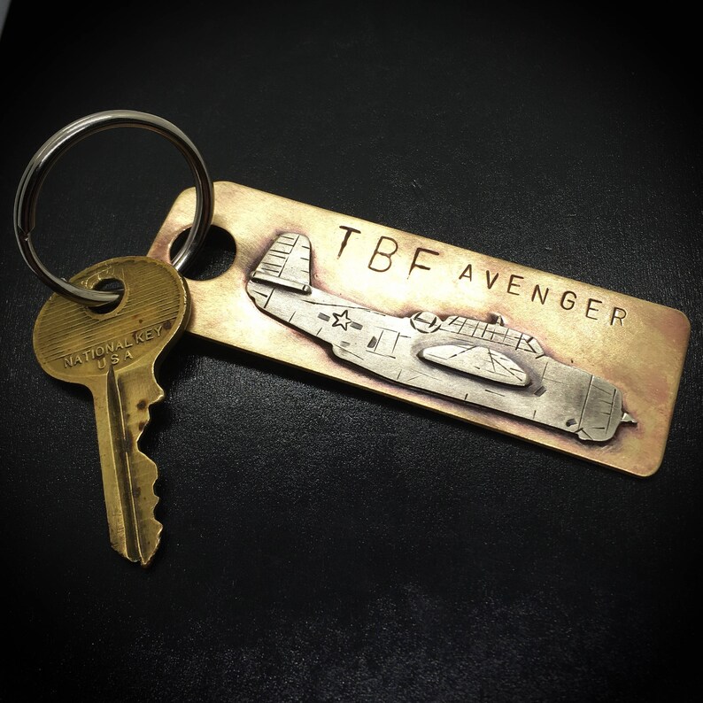 TBF Avenger Key Chain World War II Navy Aircraft Key Chain - Etsy