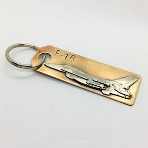F-16 Fighting Falcon U.S. Airforce Fighter Jet Key Chain - Etsy