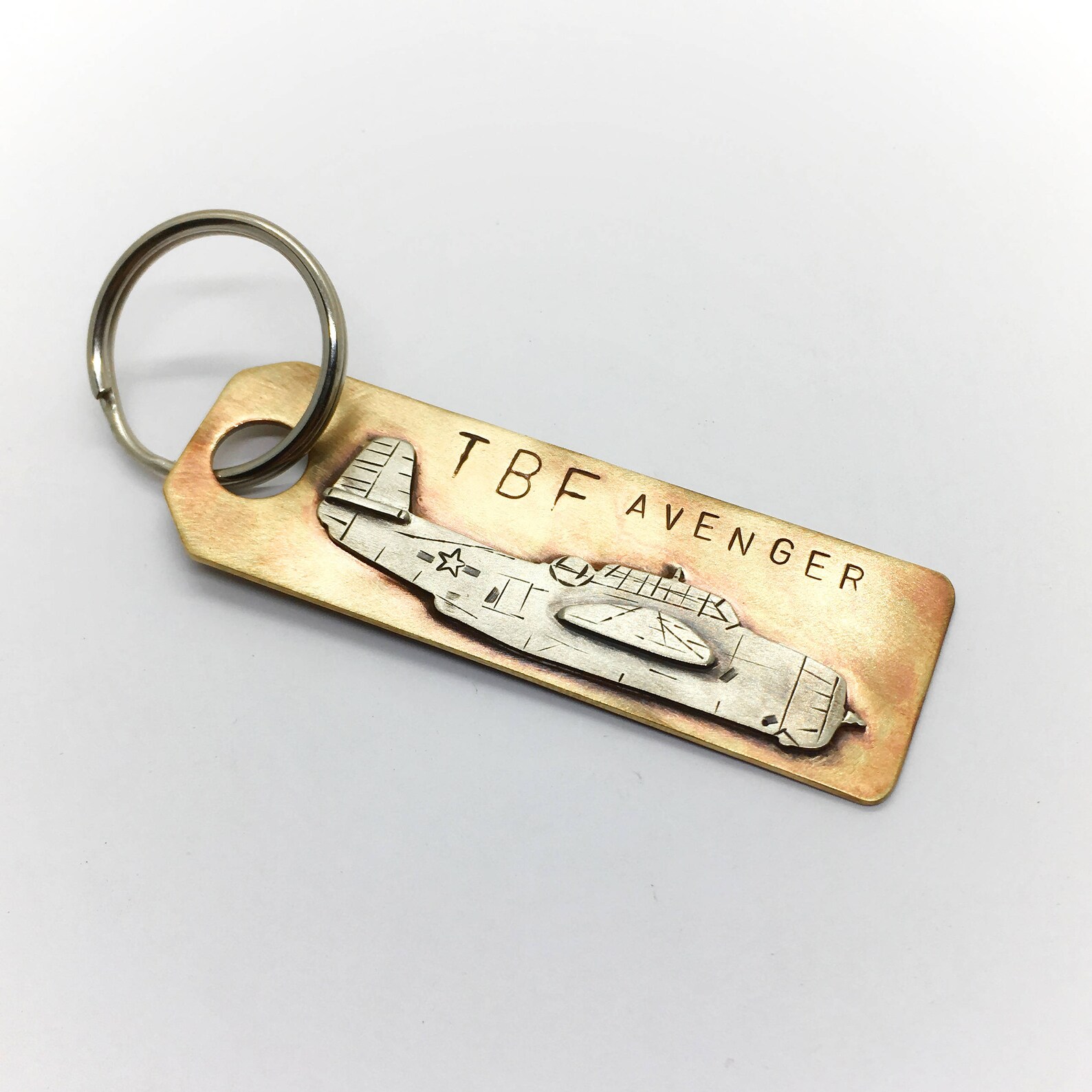 TBF Avenger Key Chain World War II Navy Aircraft Key Chain - Etsy
