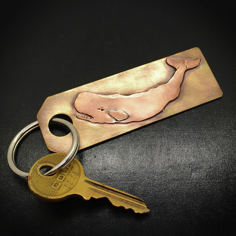 Sperm Whale Key Chain - Etsy