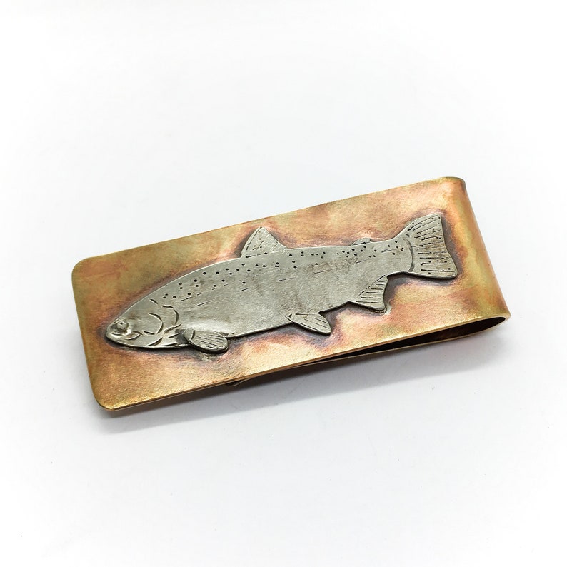 Steelhead Trout Hand Made Money Clip - Etsy