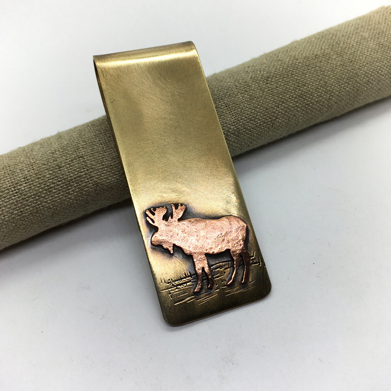 Moose Money Clip | Etsy