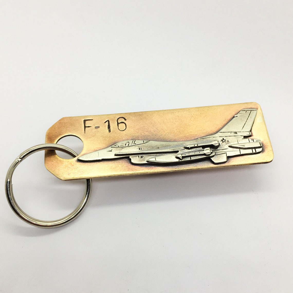 F-16 Fighting Falcon U.S. Airforce Fighter Jet Key Chain - Etsy