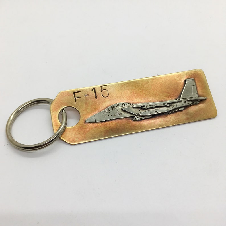 F-15 Eagle U.S. Airforce Fighter Jet Key Chain - Etsy