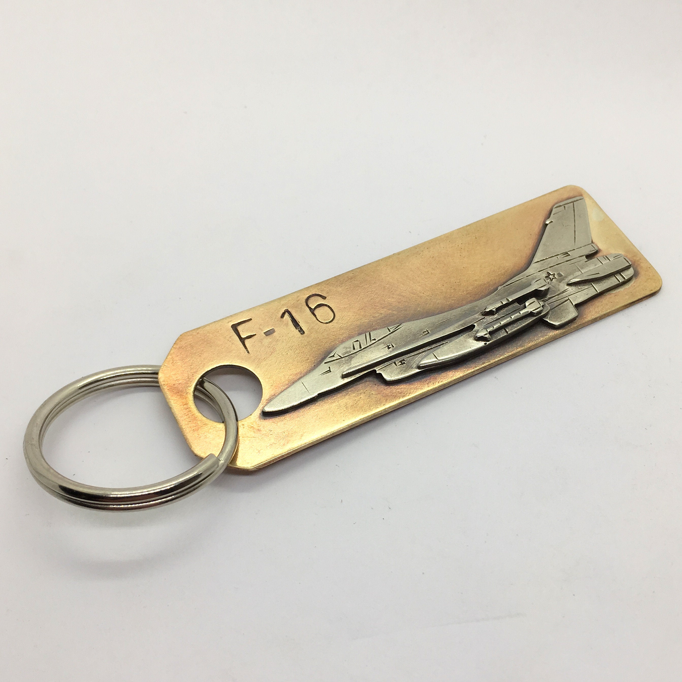 F-16 Fighting Falcon U.S. Airforce Fighter Jet Key Chain - Etsy