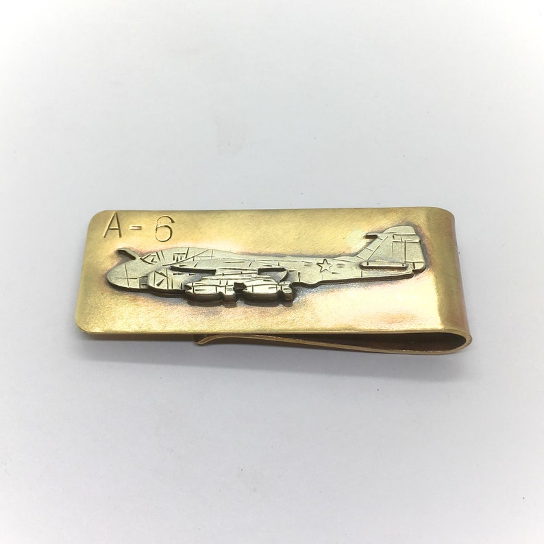 A-6 Intruder Airplane Money Clip - Etsy
