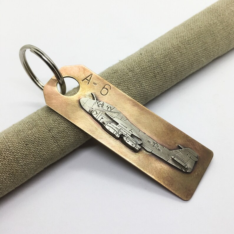 A-6 Intruder Navy/ Marine Corps Aircraft Key Chain - Etsy