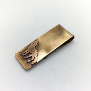 Wolf Money Clip - Etsy