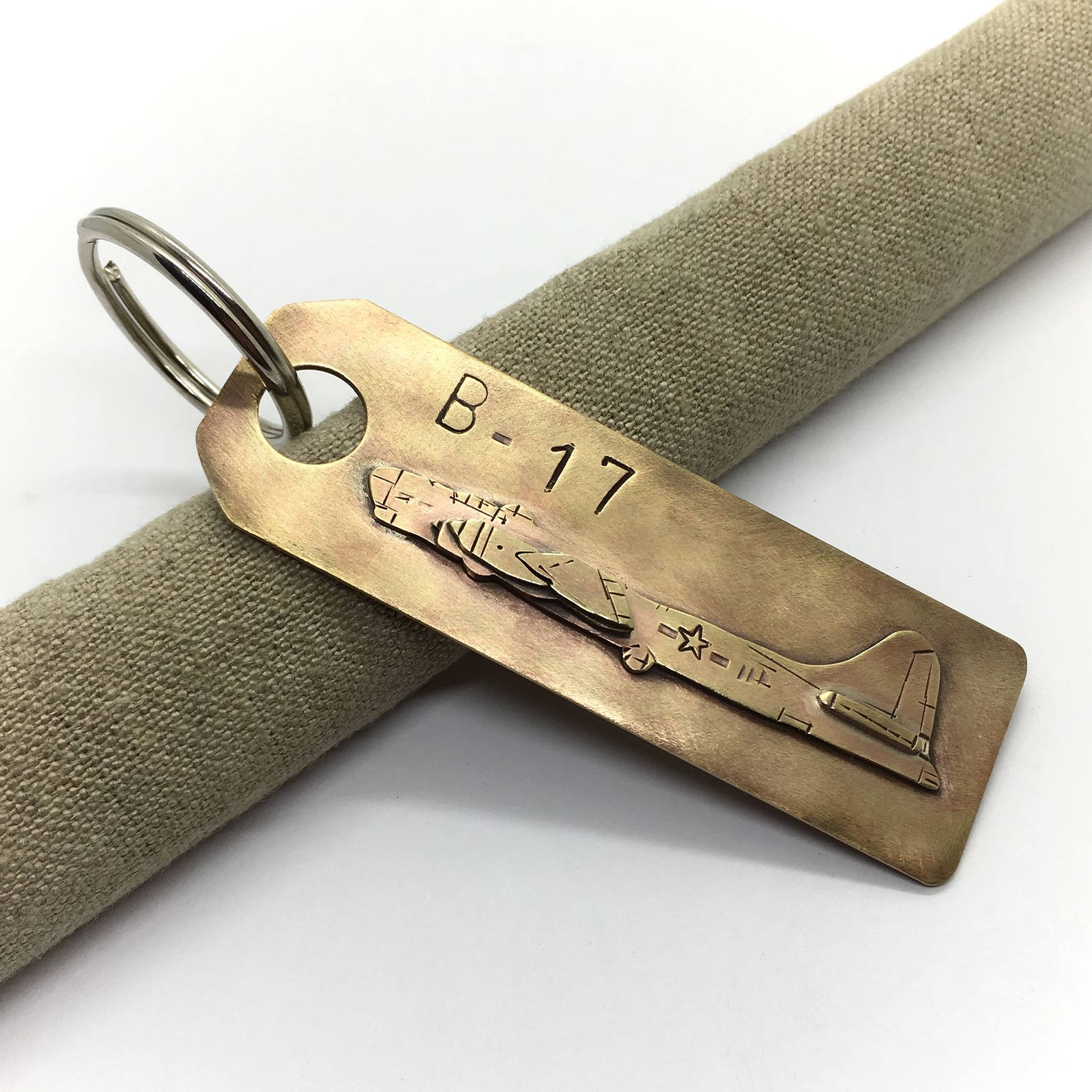 B-17 Bomber Key Chain - Etsy
