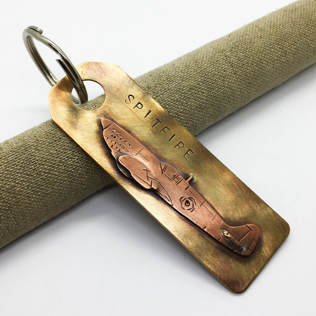 Spitfire Hand Made World War II Aircraft Keychain - Etsy