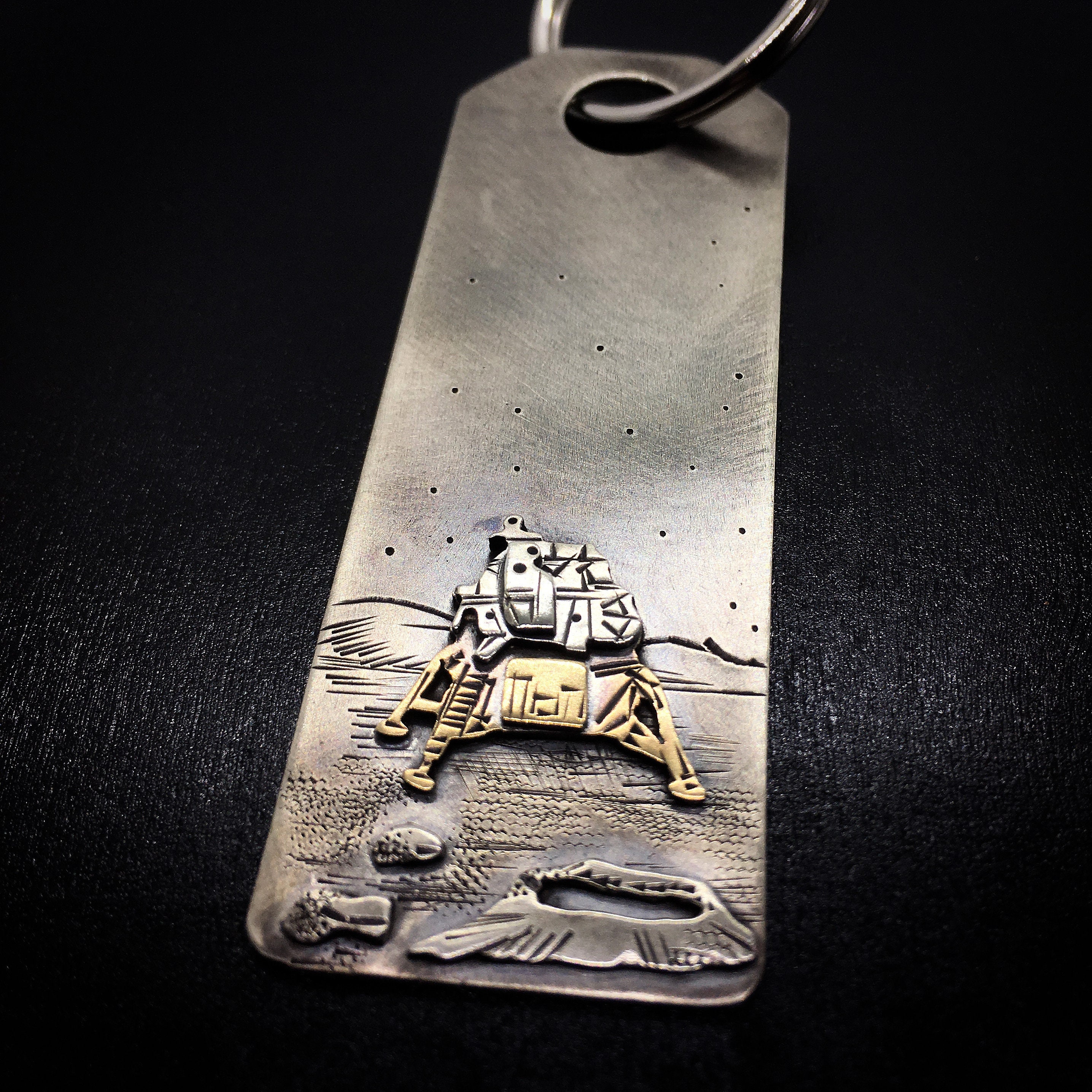 Apollo Lunar Module Moon Lander Key Chain - Etsy