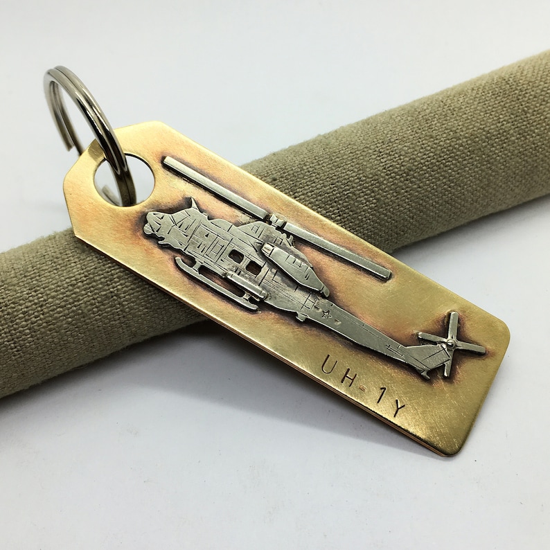 UH-1Y "venom" Marine Corps Helicopter Key Chain - Etsy