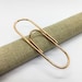 Bronze Paperclip Hand Made Money Clip - Etsy