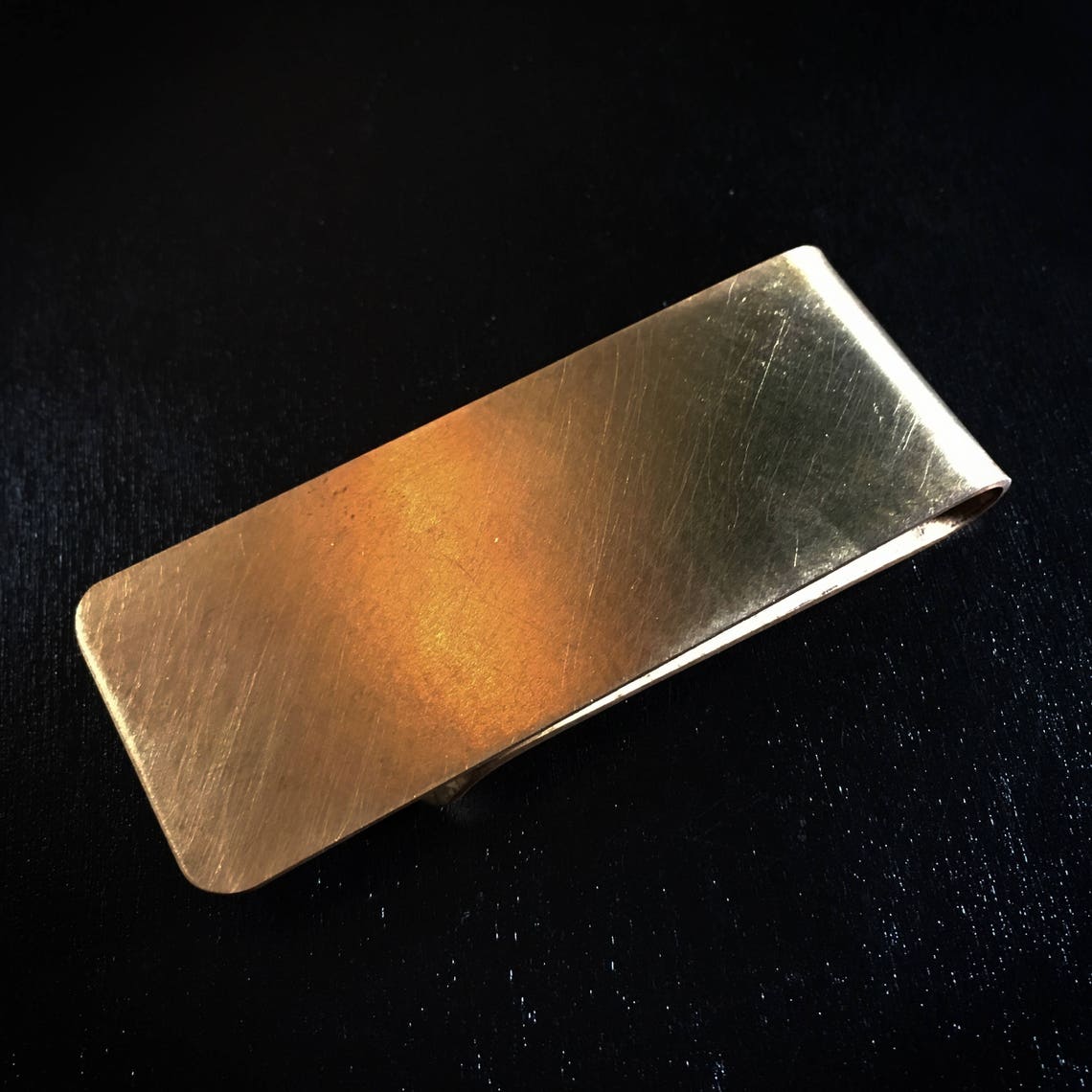 Everyday Carry Bronze Money Clip, Hand Made, Mens Accessories - Etsy