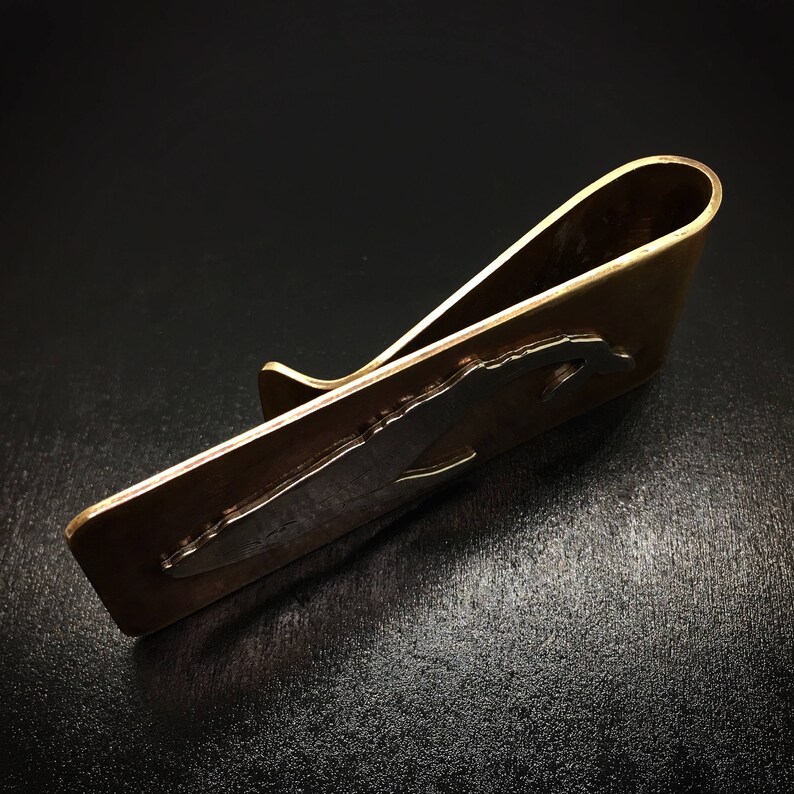 Humpback whale money clip | Etsy