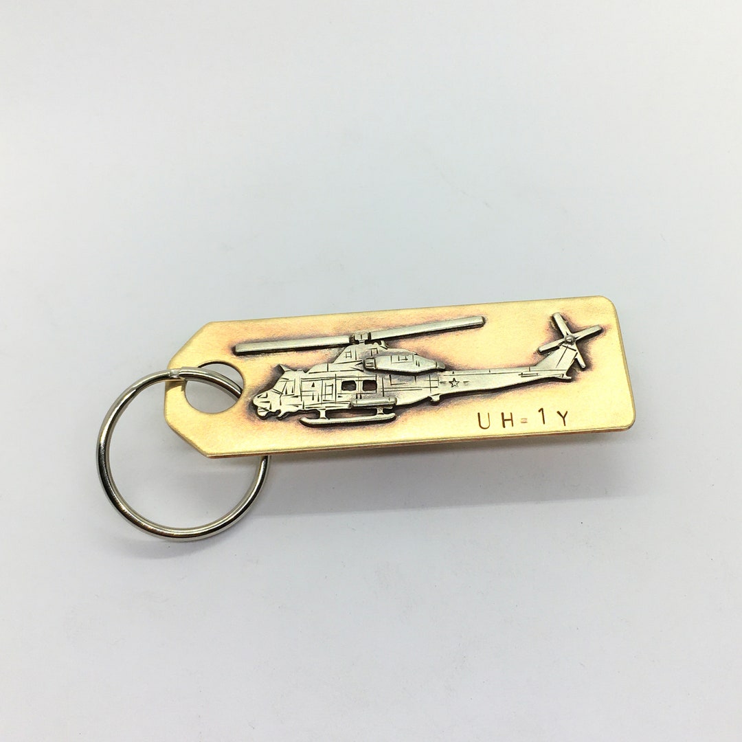 UH-1Y "venom" Marine Corps Helicopter Key Chain - Etsy