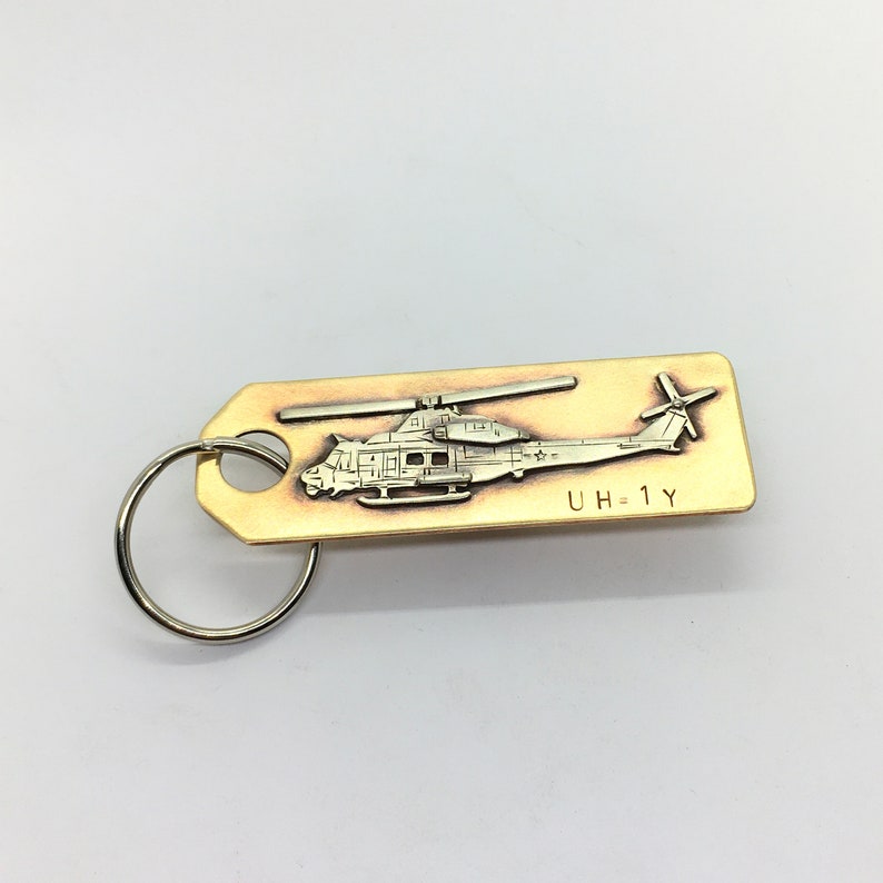 UH-1Y "venom" Marine Corps Helicopter Key Chain - Etsy