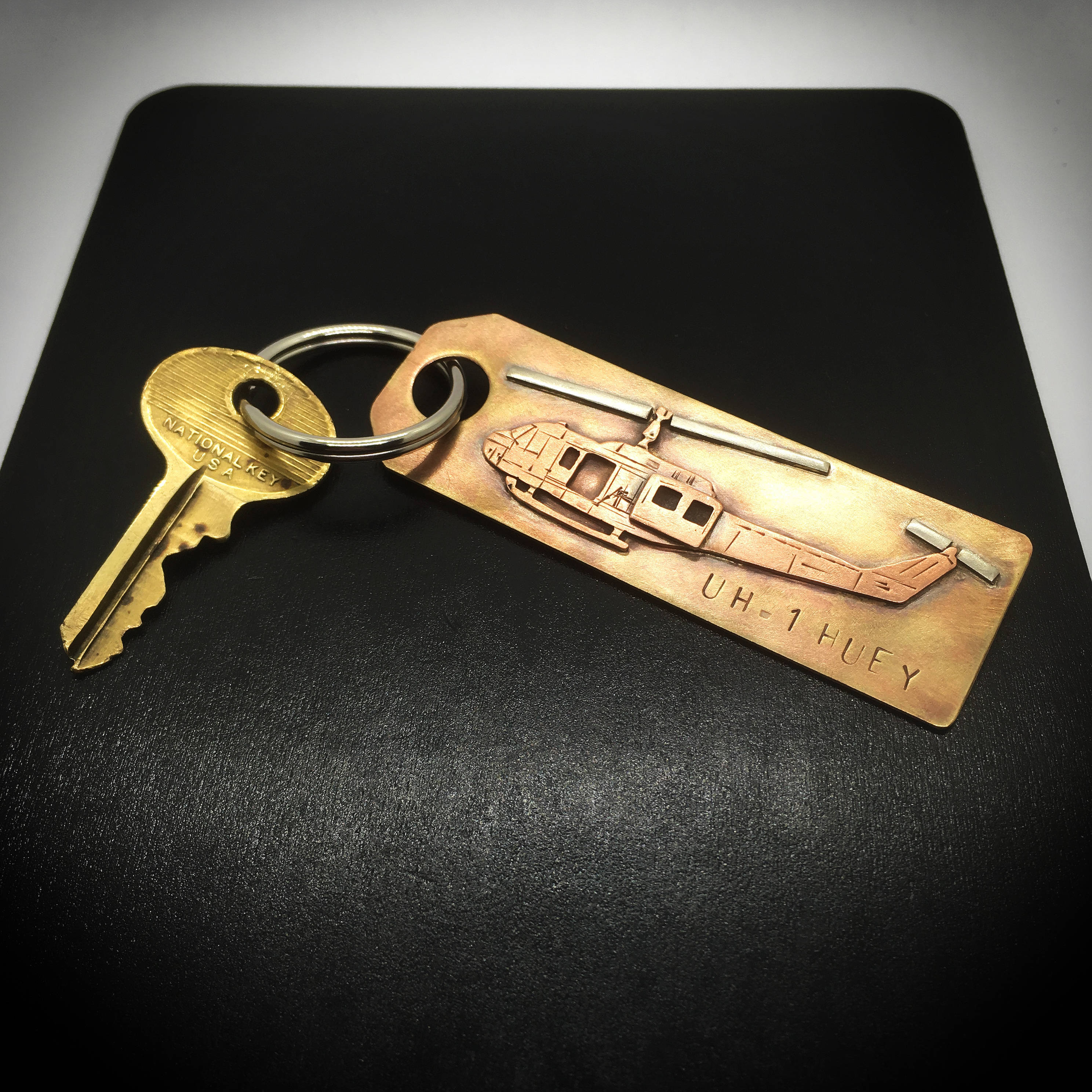 UH-1 Huey Helicopter Keychain | Etsy