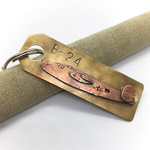 B-24 Hand Made World War II Aircraft Keychain - Etsy